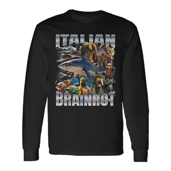Made In Canada Apparel Italian Brain Rot Italian Brainrot Funny Memes T ...