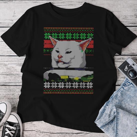 Meme Divertido De Gato Navideño 100+] Imágenes Divertidas De Navidad