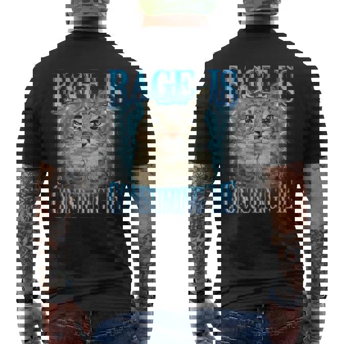 Rage Is Consuming Me Meme Cat Meme Oddly Specific Memes Joke Men's T ...