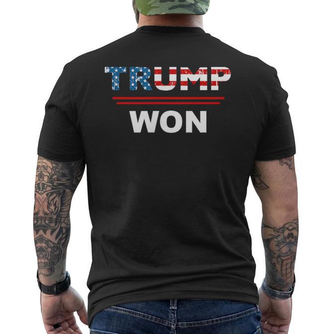 Vintage Trump Garbage Truck Waste Management 47Th President Men's T ...