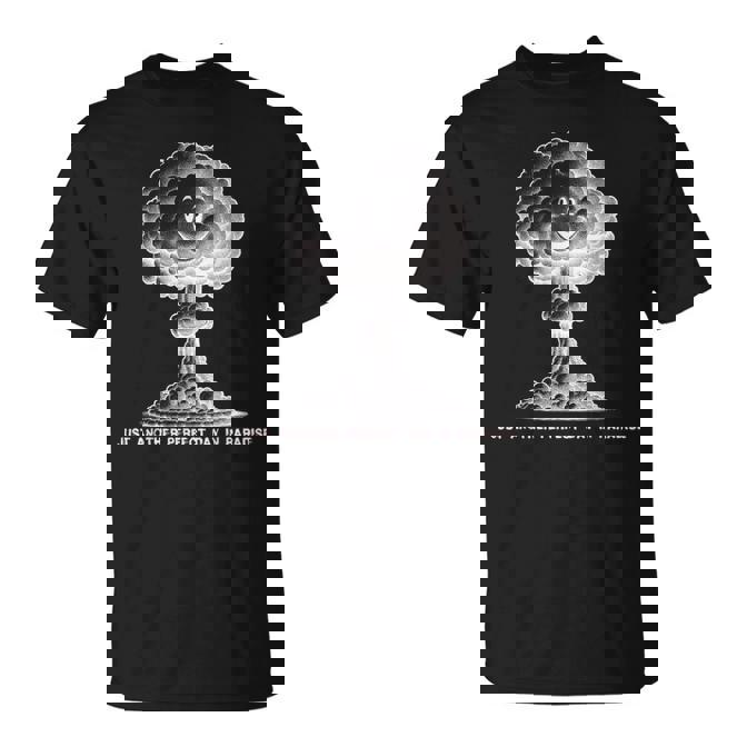 Goofy Cat Explosion T-Shirt - Monsterry