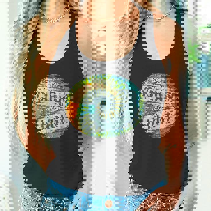 60s 70s Retro Flower Power Haight Ashbury Street Signs 1 Tank Top ...