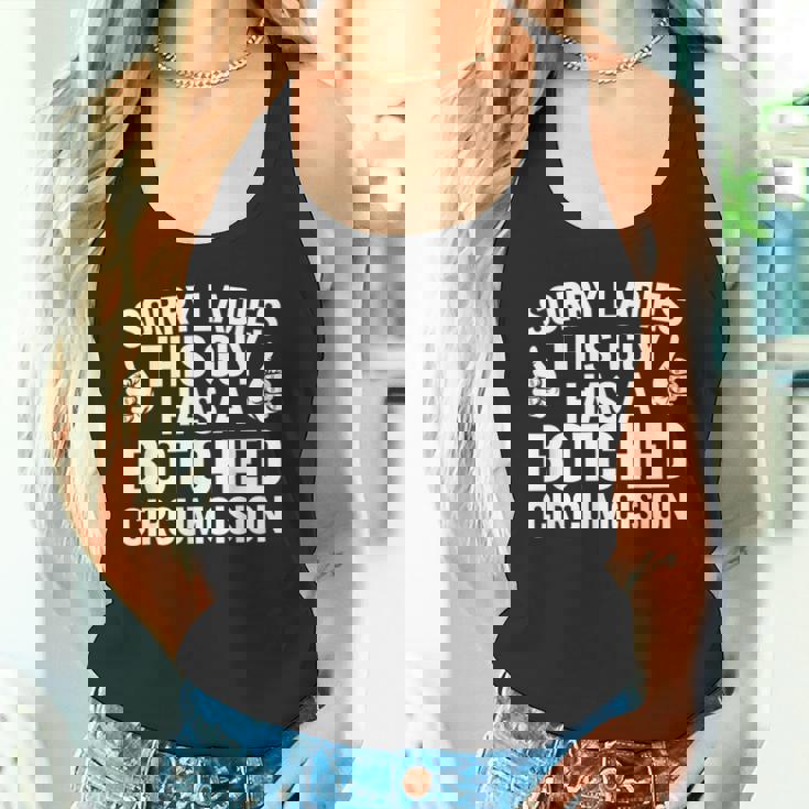 Botched Circumcision Gag Idea For Men Tank Top - Monsterry