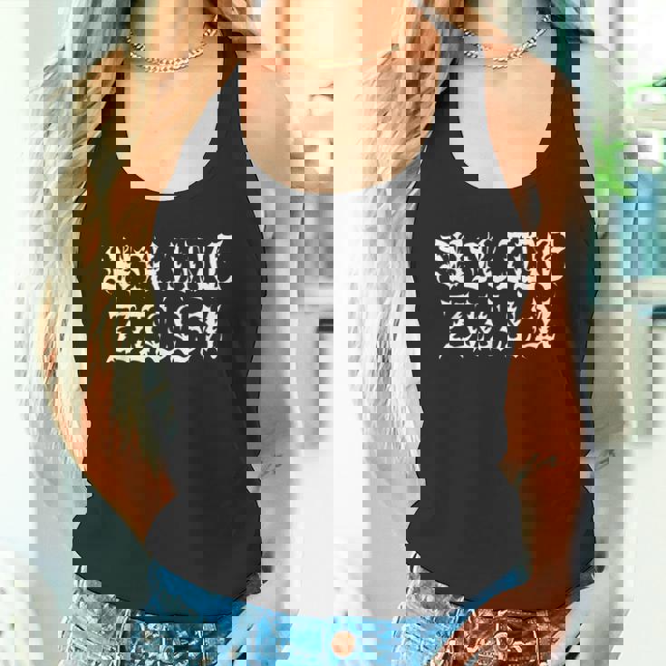 Bridezilla Streetwear Vintage Cholo Script Goth Inspired Tank Top ...