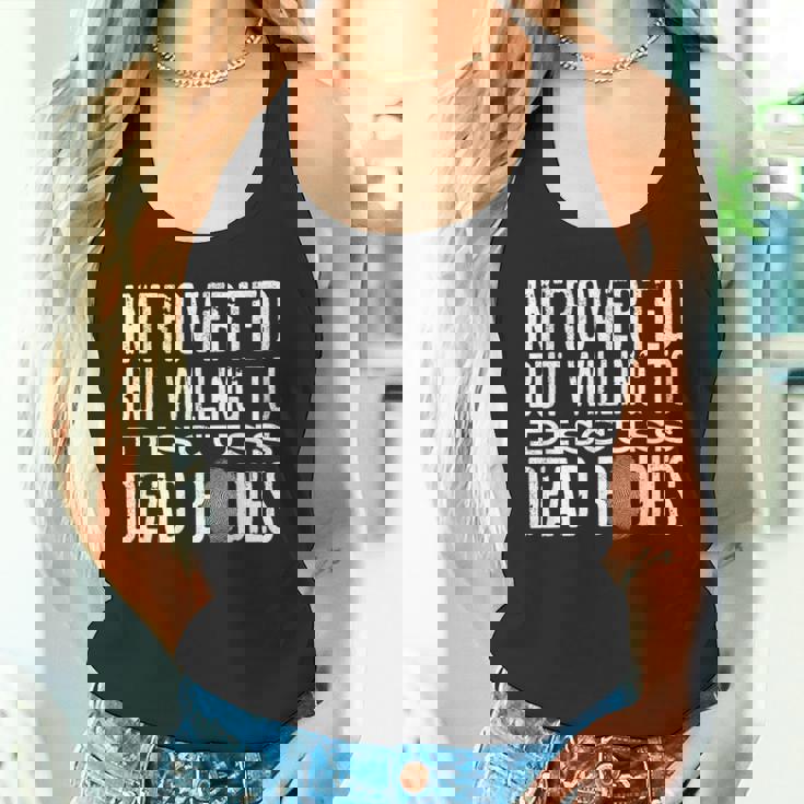 Crime Scene Investigator Criminal Investigator Tank Top - Monsterry