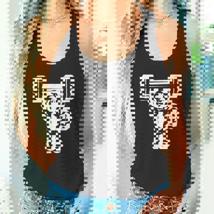 Gym Monkey Weightlifting Muscle Monkey Dead Lifting Tank Top - Monsterry