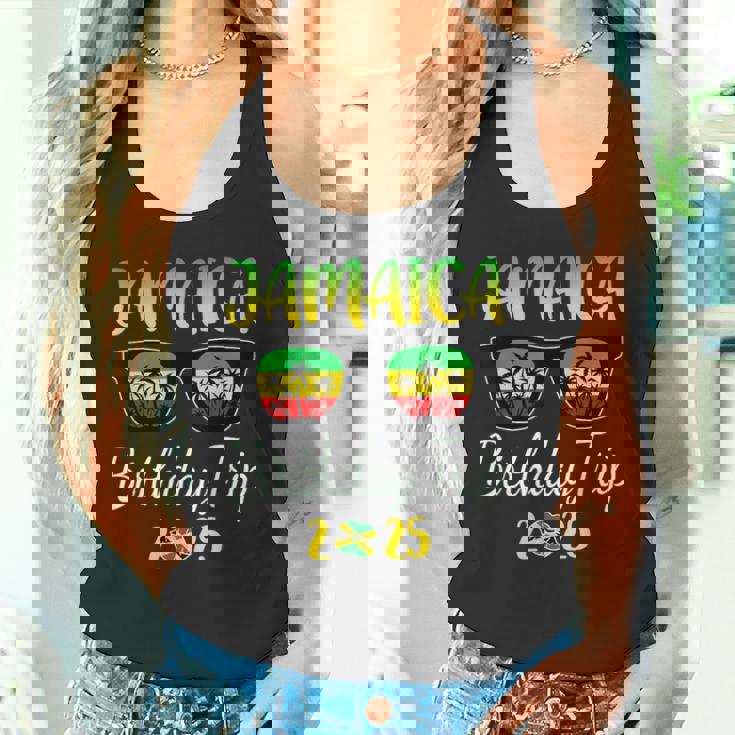 Jamaica Birthday Trip 2025 Family Matching Tank Top - Monsterry