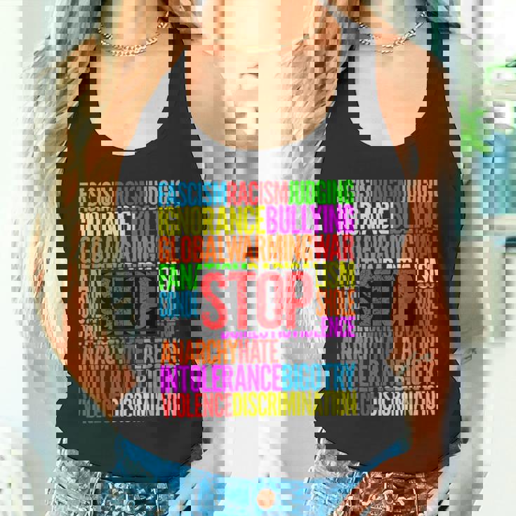 Let's Raise Social And Humanity Awareness Apparel STOP Discrimination ...