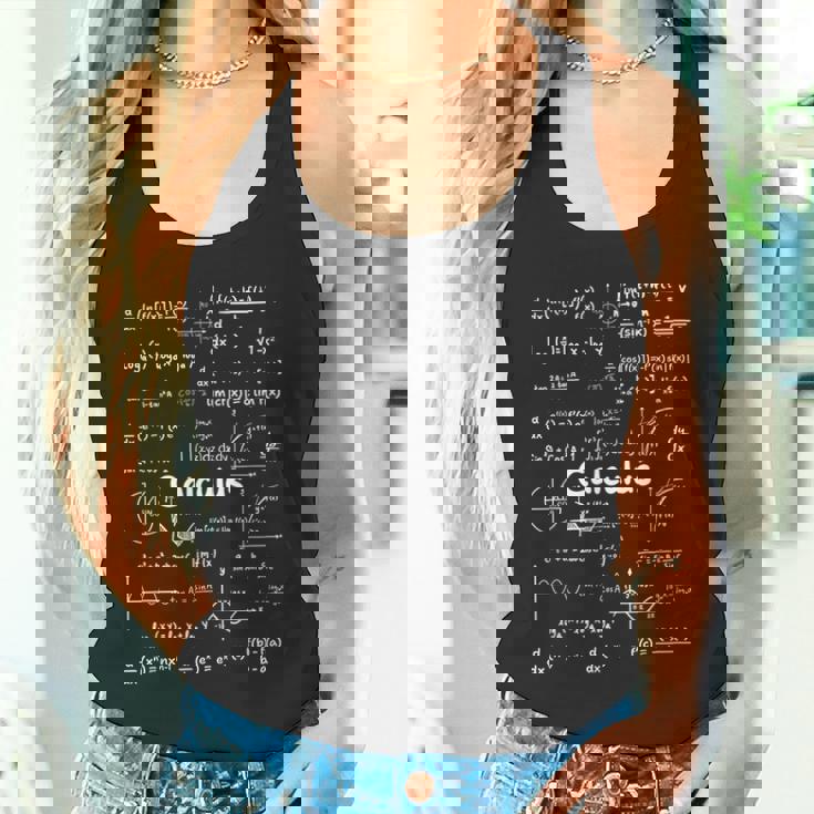 Mastering Essential Calculus Formulas Math Genius Teacher Tank Top ...