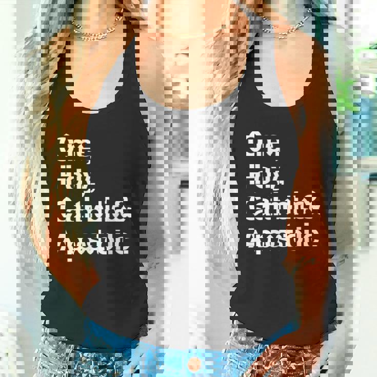 Nicene Creed Ampersand Catholic Liturgy Mass Premium Tank Top - Monsterry