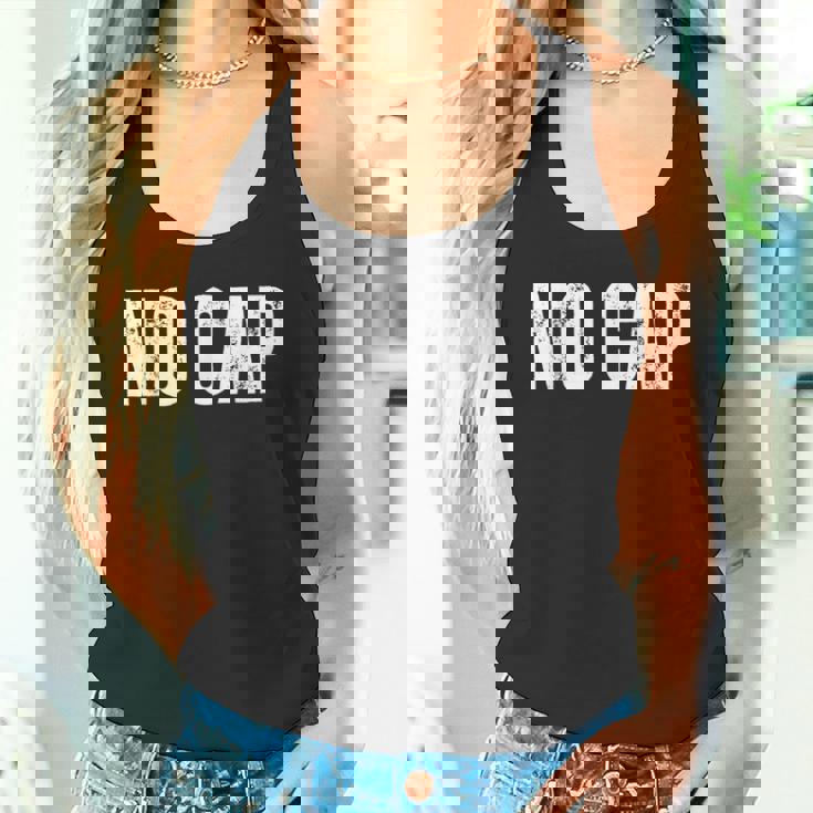 NO-CAP Gen-Z & Gen Alpha Slang Tank Top - Monsterry