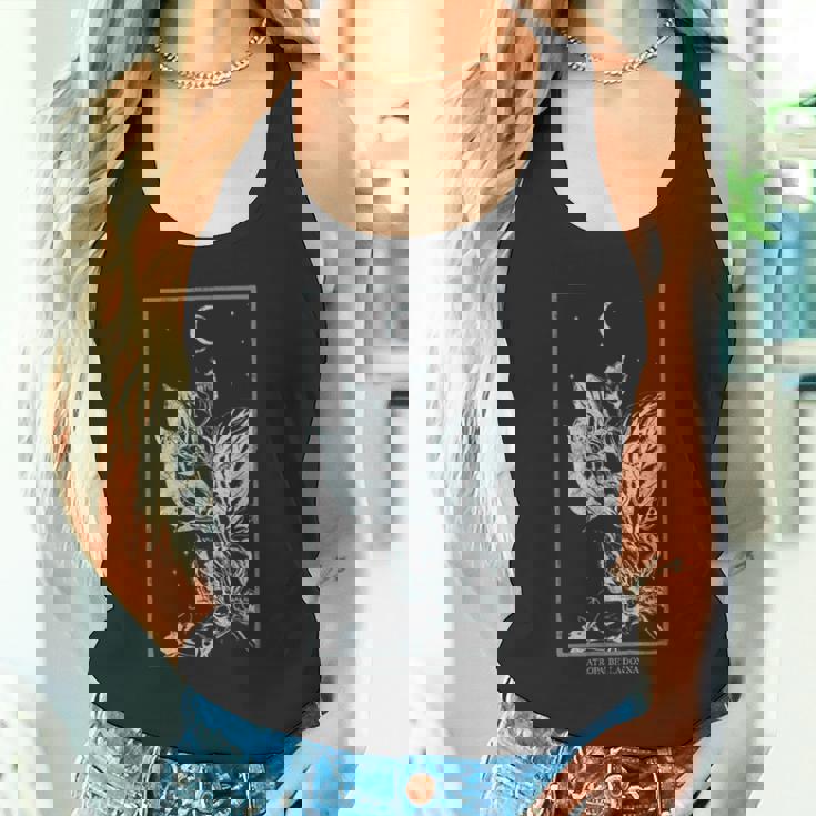 Occult Atropa Belladonna Psychoactive Gothic Grunge Tarot Tank Top ...