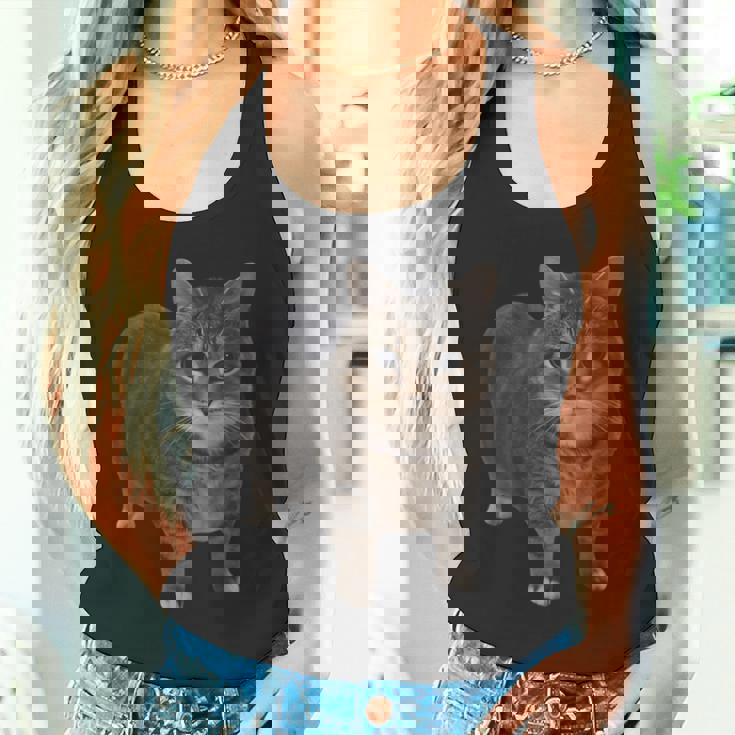 Oiia Oiia Spinning Cat Meme Oiiai Oiiiai Brainrot Tank Top - Monsterry