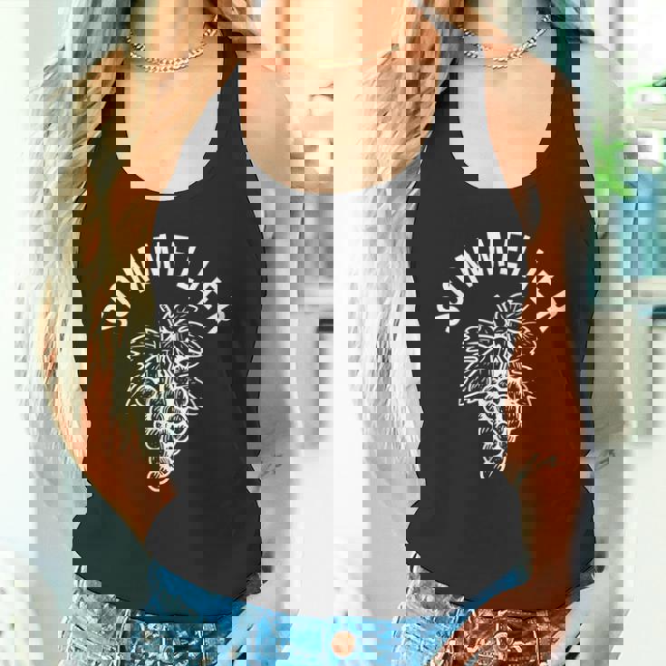 Sommelier Grapes Wine Steward Waiter Restaurant Worker Tank Top - Monsterry