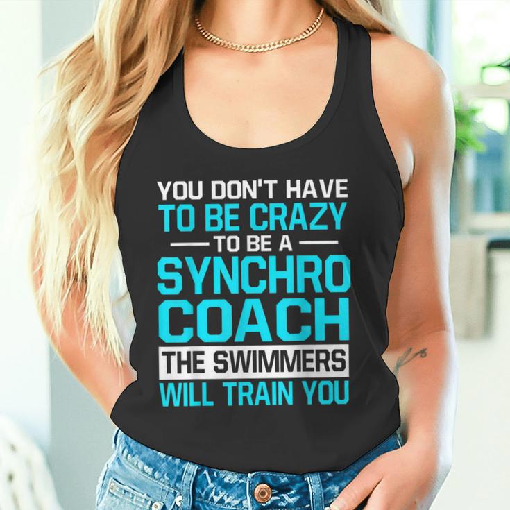 Swim Coach Synchro Professional Instructor Swimming Lesson Tank Top ...