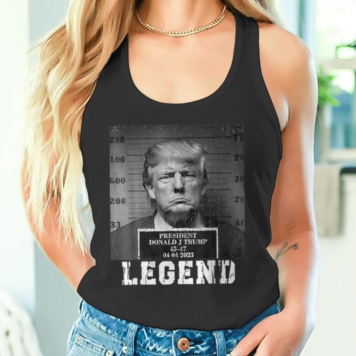Trump 2024 Mugshot President Legend Take America Back Tank Top - Monsterry