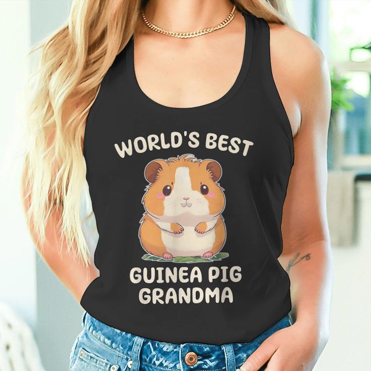 World's Best Guinea Pig Grandma Nana Tank Top - Monsterry