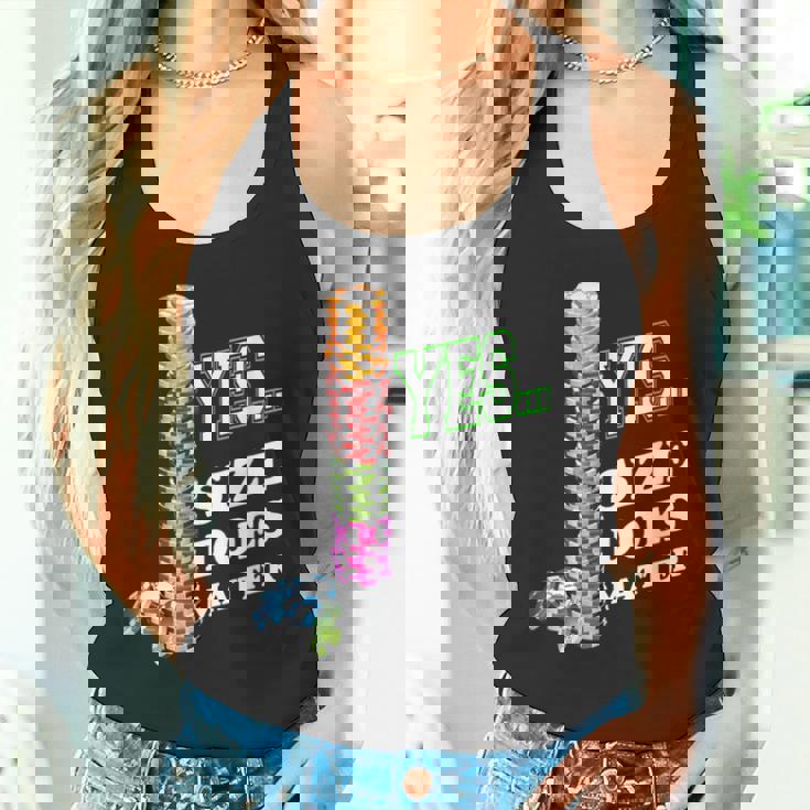 Yes Size Does Matter Poker Shirt Do You Even STACK CHIPS Tank Top - Monsterry