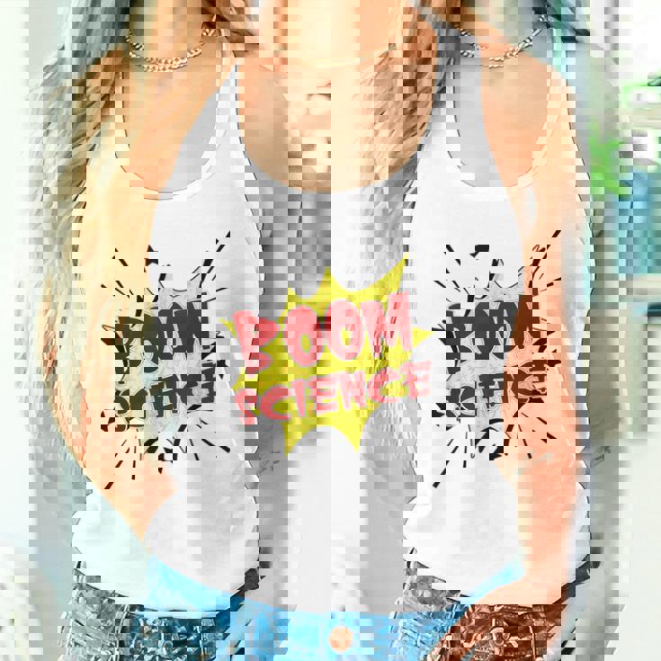 Boom Science Comic Book Style Tank Top - Monsterry