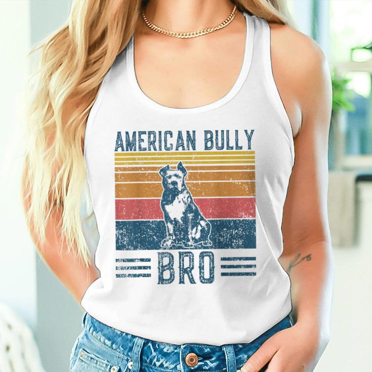 Dog American Bully Bro Vintage American Bully Bro Tank Top - Monsterry