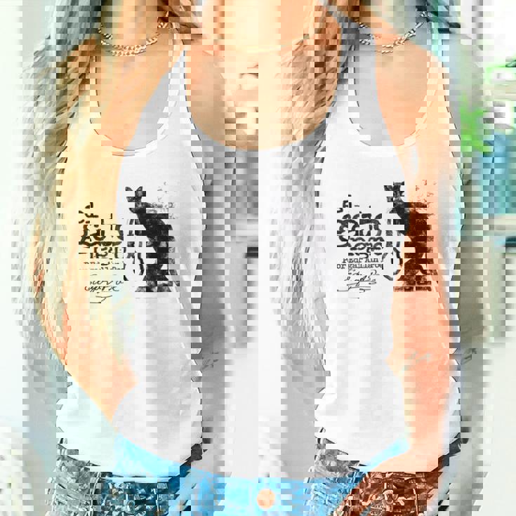 Edgar Allan Poe Gótico El Gato Negro Gato Camiseta sin mangas - Regaloses