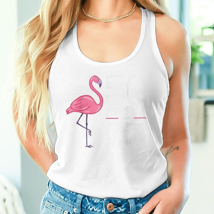 Flamingo 50th Birthday Flamingo Milestone 50 Years Tank Top - Monsterry