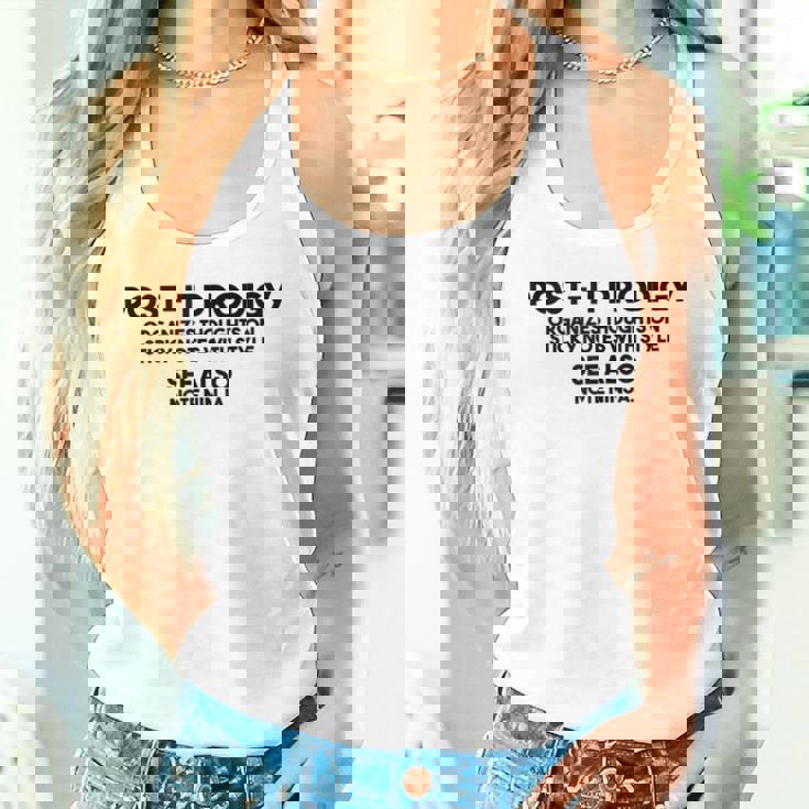 Post-It Prodigy Organizes Thoughts On Sticky Notes With Tank Top Tank ...