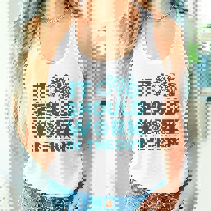 Robotics Engineer AI Developer Programming Robotics Tank Top - Monsterry