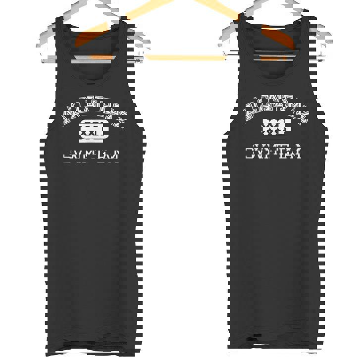 Alcatraz Swim Team Alcatraz Prison Tank Top - Monsterry