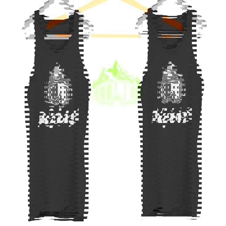 Alpinist Winter Sport Mountain Sport Tank Top - Monsterry