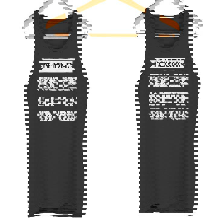 Catholic Church Fish Fry Tank Top - Monsterry AU