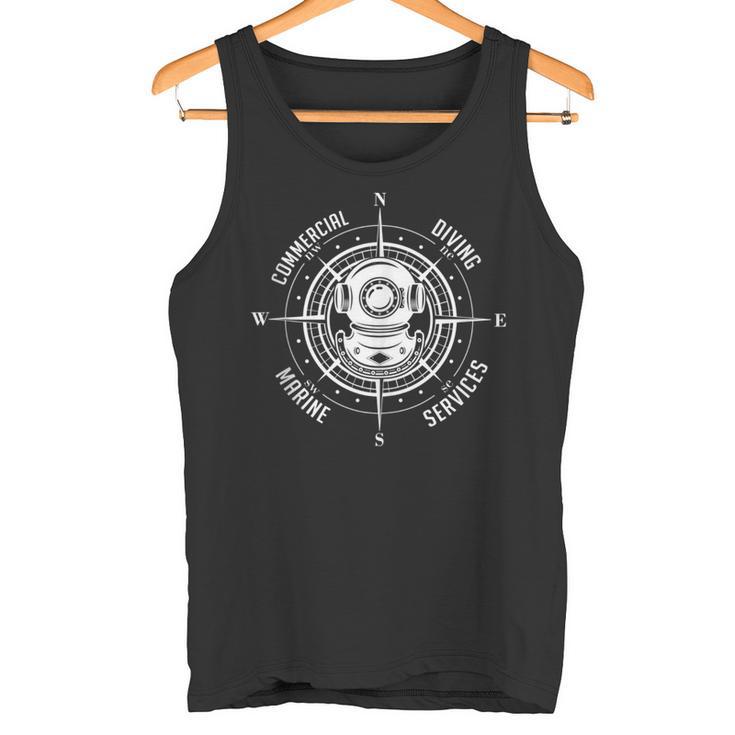 Commercial Diving Marine Services Sea Commercial Diver Tank Top Tank ...