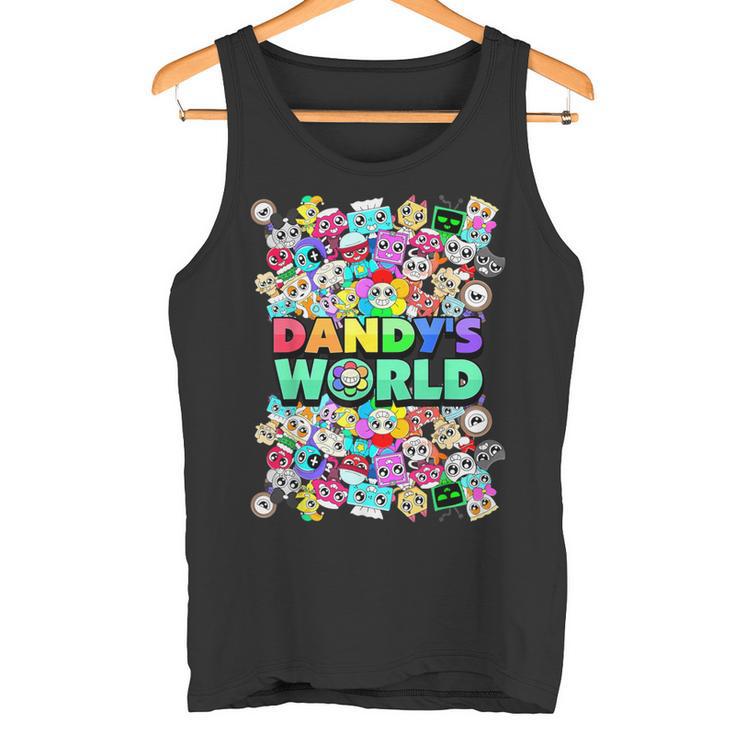 Dandy's World Costume For Kids And Adults Cute Tank Top - Monsterry