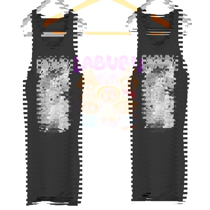 Labubu Cute Labubu The Monsters Meme Vintage Tank Top - Monsterry
