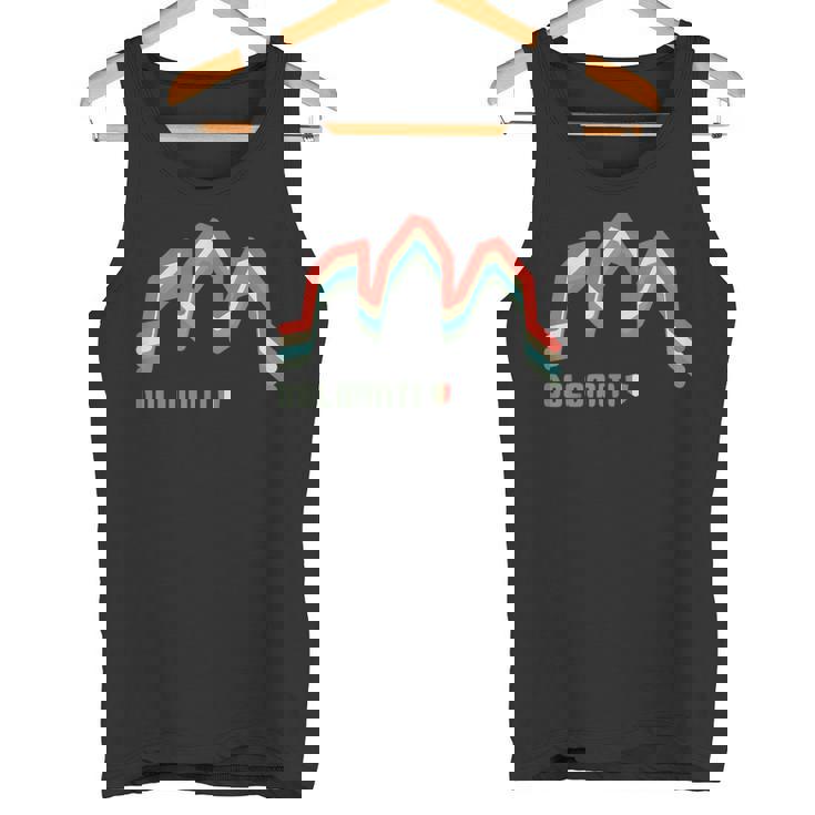 Mount Tre Cime Di Lavaredo Dolomites Hike Climb Hiking Tank Top - Monsterry