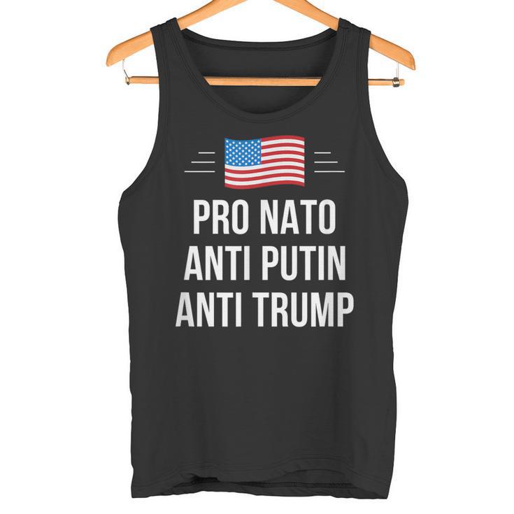 Pro Nato Anti Putin Anti Trump Tank Top - Monsterry