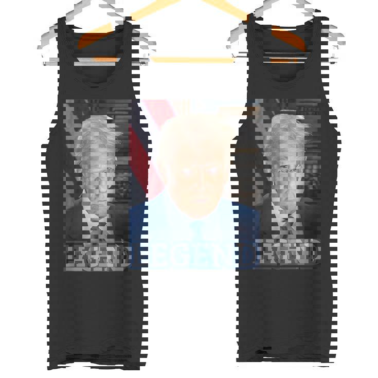 Trump 2025 Inauguration Second Term Portrait Legend Photo Tank Top ...