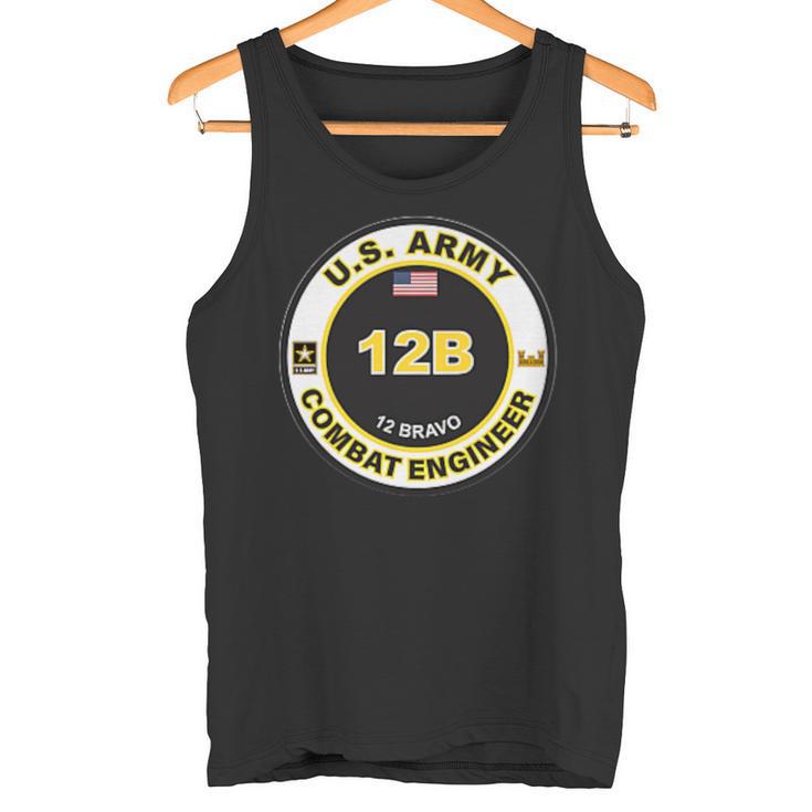 US Army 12B Combat Engineer Veterans Day 12B BRAVO Vintage Premium Tank ...