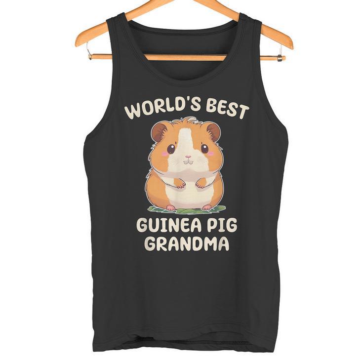 World's Best Guinea Pig Grandma Nana Tank Top - Monsterry