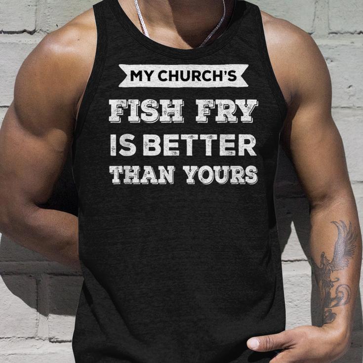 Catholic Church Fish Fry Tank Top - Monsterry AU