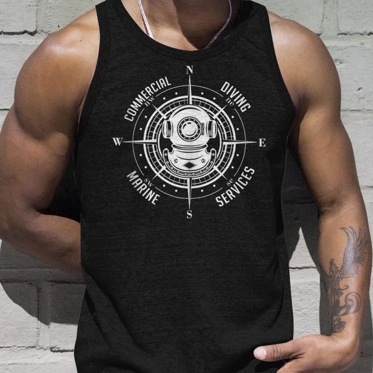 Commercial Diving Marine Services Sea Commercial Diver Tank Top Tank ...