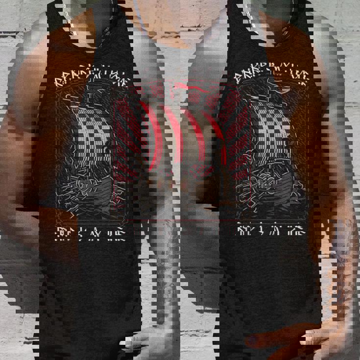 Drakkar Is My Home Raid Is My Life Viking Longboat Boat Tank Top Tank ...