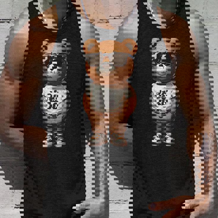 Kids Big Bro Teddy Bear Big Brothers Sibling Toddler Youth Boys Tank ...