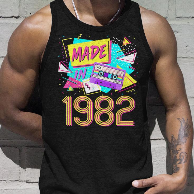 Made In 1982 40 Years Old Retro Vintage 80s 40th Birthday Tank Top ...