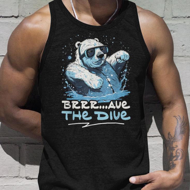 Polar Bear Plunge Icy Water Polar Plunge Tank Top - Monsterry