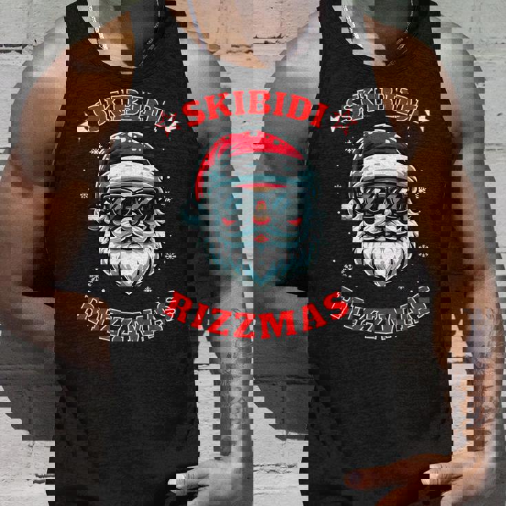 Skibidi Rizzmas Rizz Mas Middle School Alpha Christmas Tank Top - Monsterry