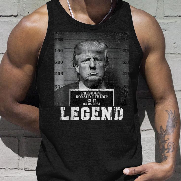 Trump 2024 Mugshot President Legend Tank Top Tank Top - Monsterry