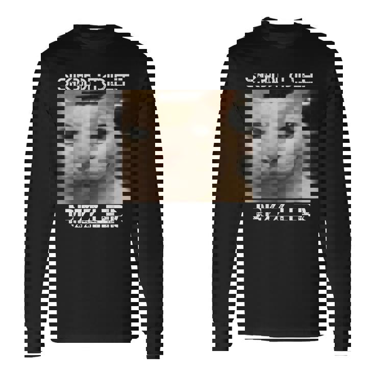 Skibidi Toilet Rizzler Meme Memes Internet Memes Genz Long Sleeve T ...