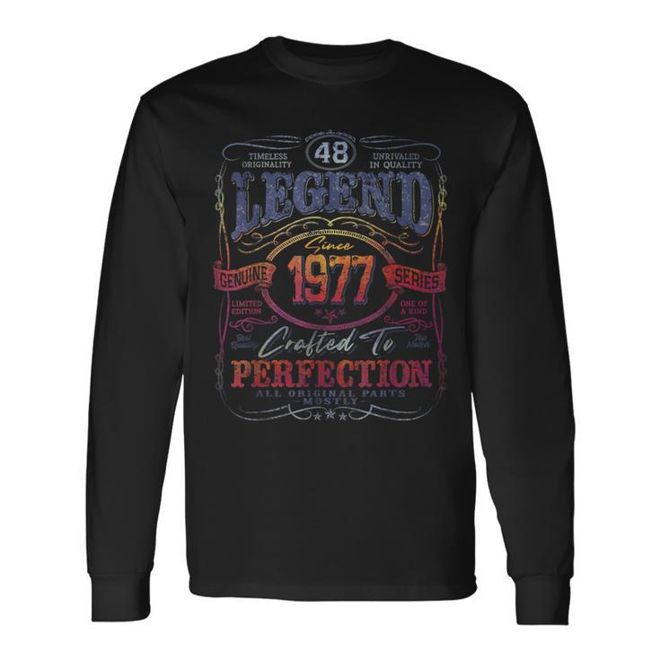 Vintage 1977 Limited Edition 48 Year Old 48Th Birthday Men's T-shirt ...