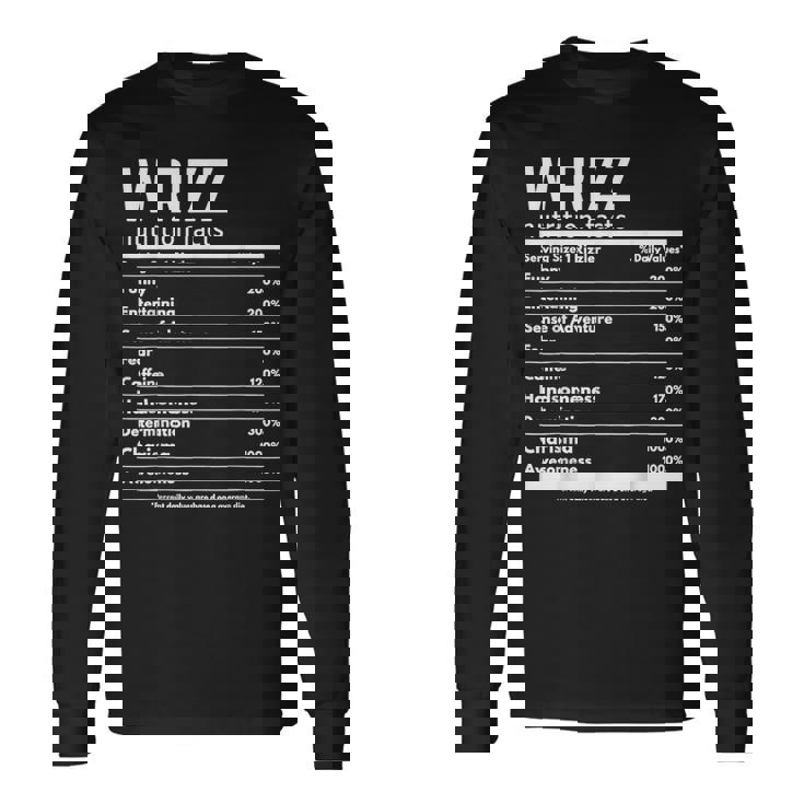 W Rizz Nutrition Facts Meme Rizzler Internet Memes Gen Z Men Long ...